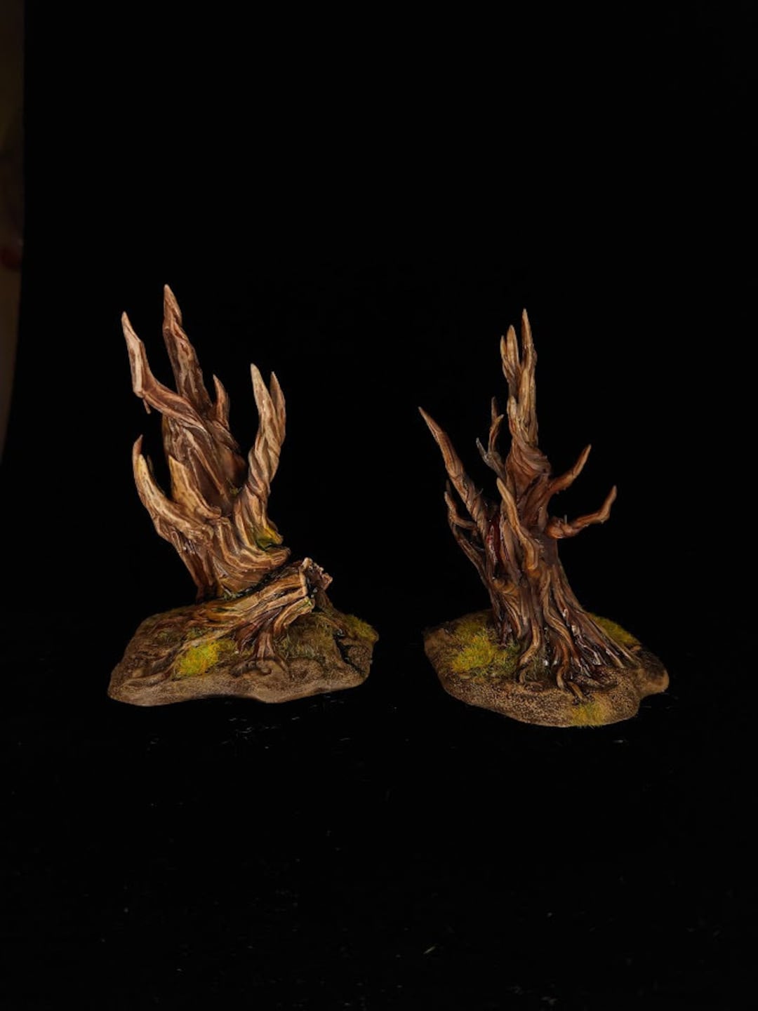 Dead Trees Cemetery Graveyard Scenery DND Warhammer Painted Terrain 3d ...