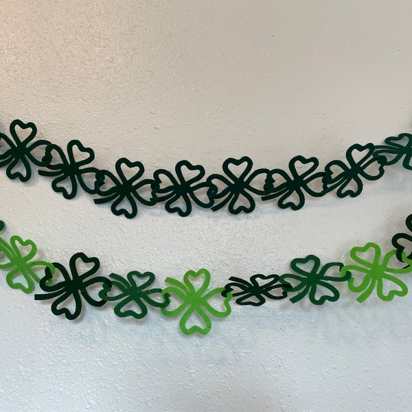 Clover Garland - Etsy