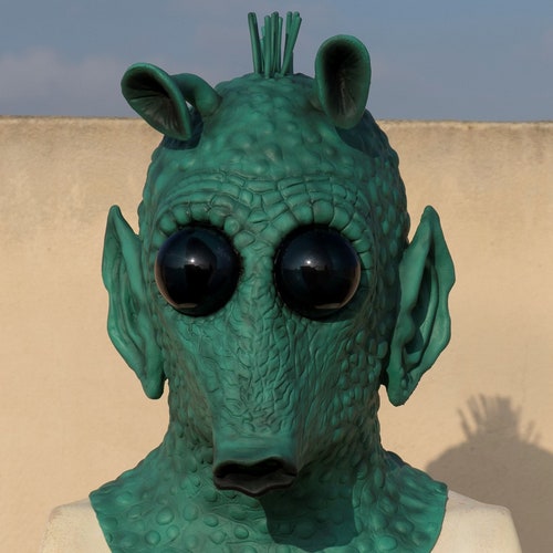 GREEDO RODIAN Latex Mask - Etsy