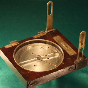Unusual & Very Large Antique Surveying Compass C1850 - Etsy