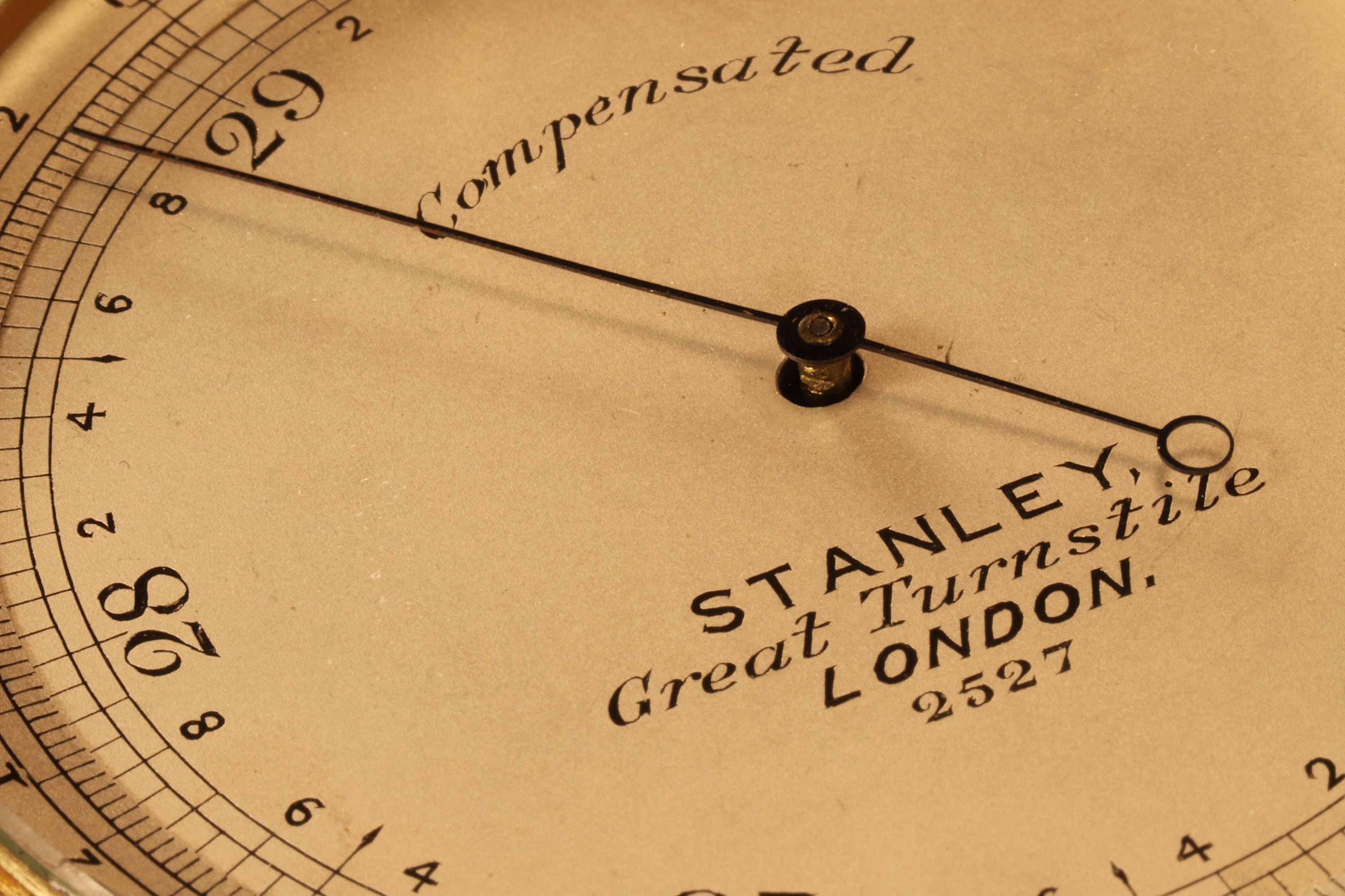 Large Pocket Barometer Altimeter by Stanley No 2527 C1905 - Etsy