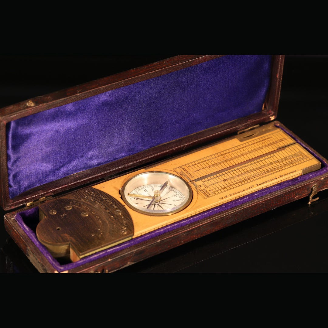 Antique Rule Clinometer by William Stanley in Original Case C1880 - Etsy