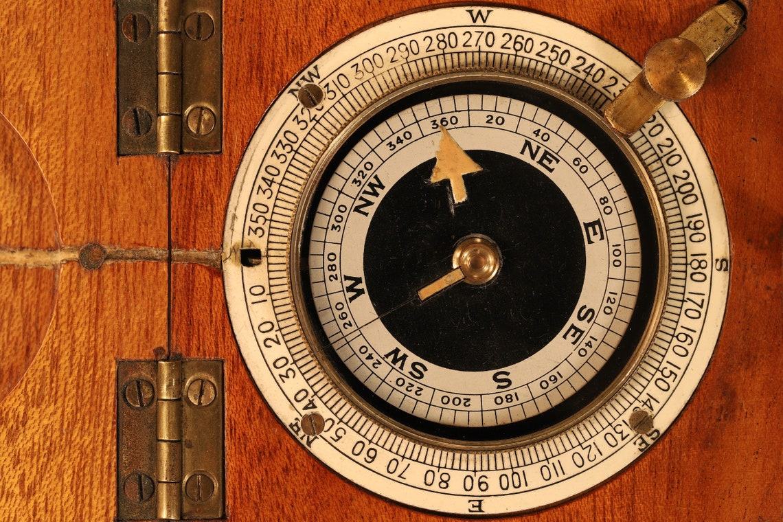 Antique WWI Military Marching Compass by Wardale C1918 - Etsy