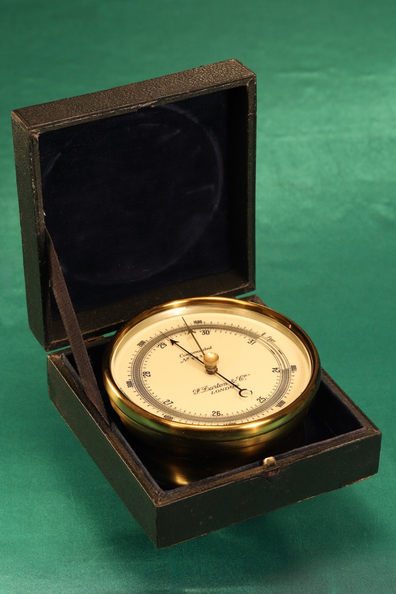 Antique Military Barometer No 3219 by Darton C1910 - Etsy