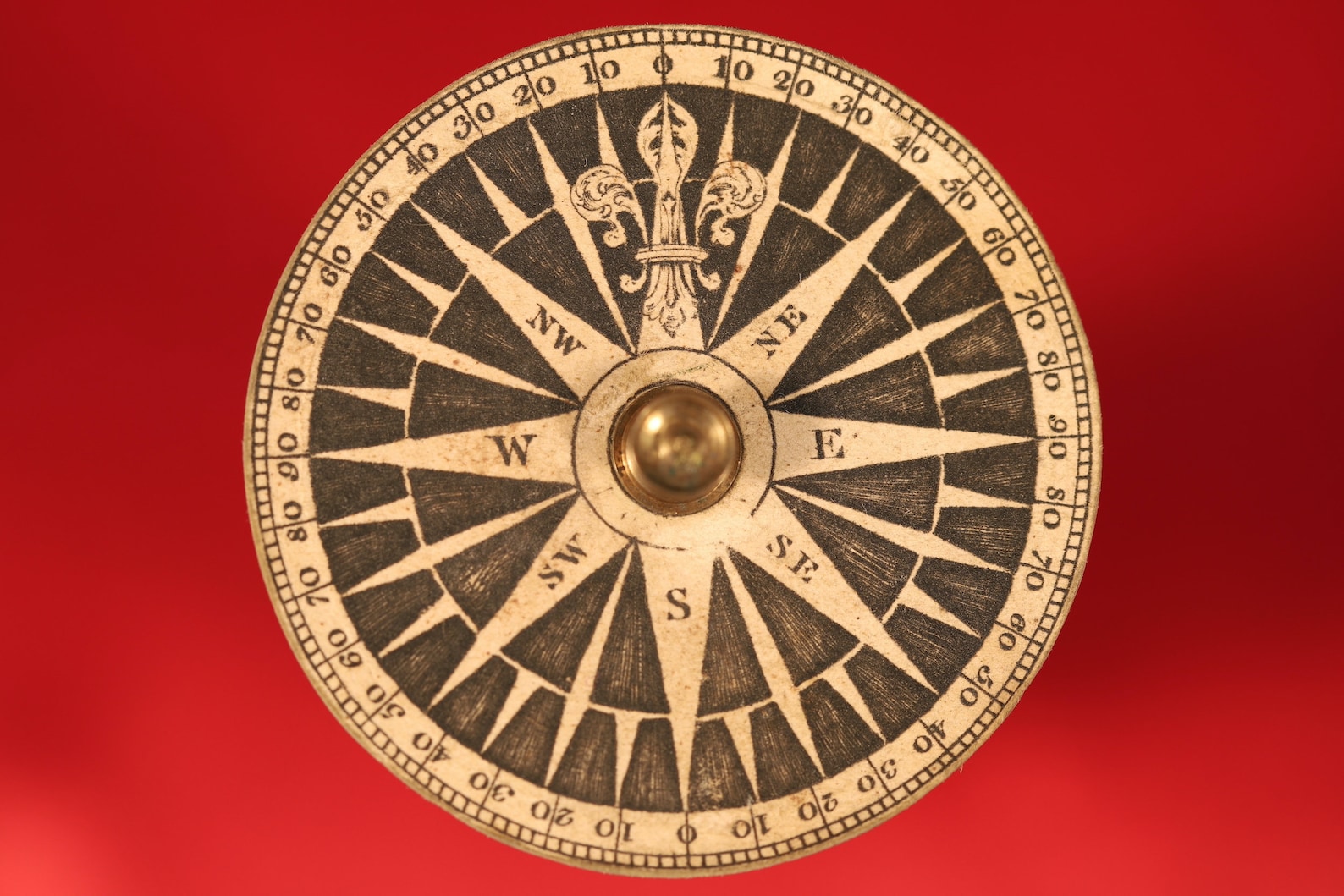 Georgian Gimballed Mariners Compass in Elm Deck Case C1800 - Etsy UK