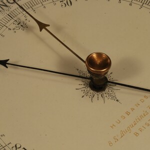 Antique Bulkhead Barometer Retailed by Husbands, Bristol C1880 - Etsy