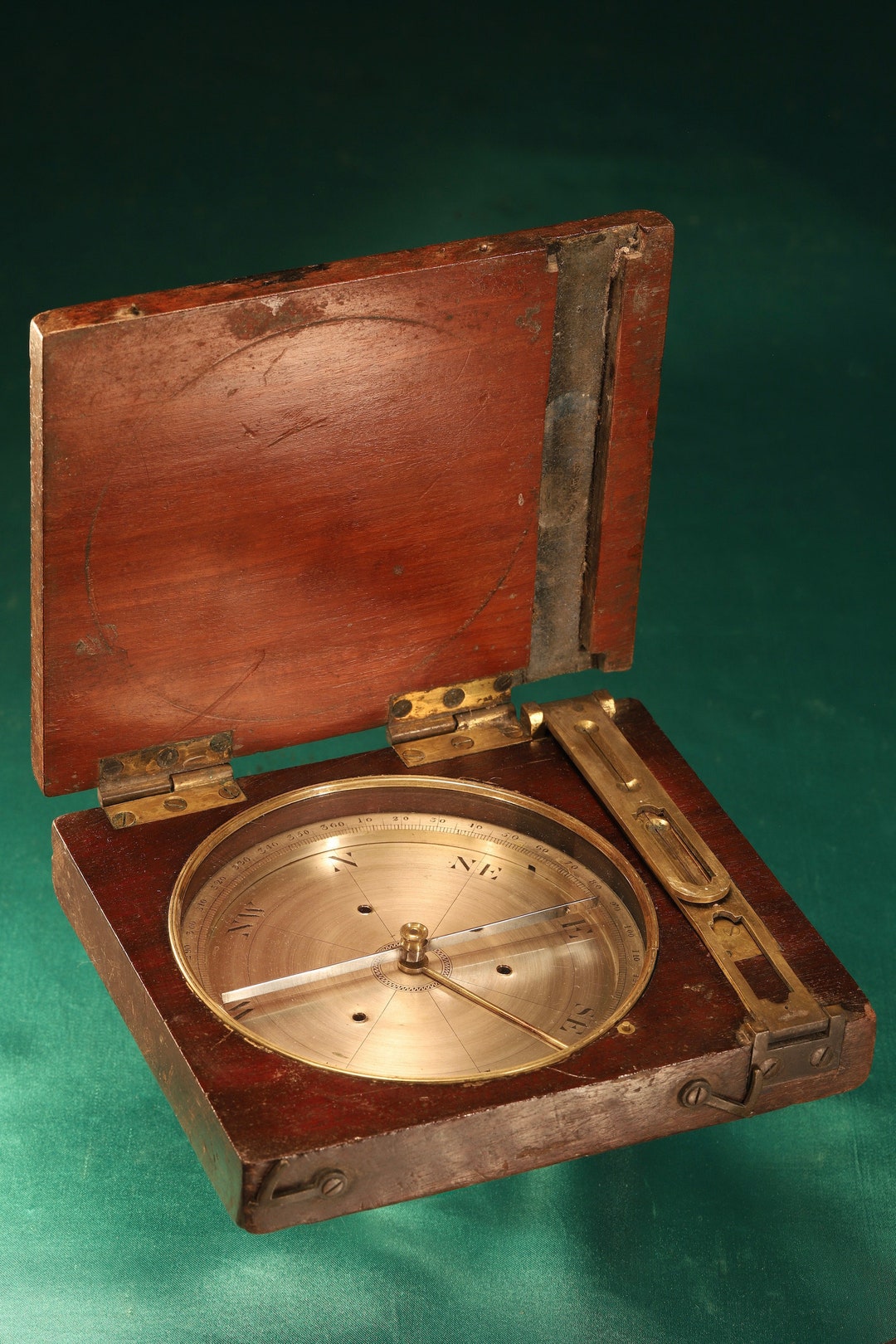 Unusual & Very Large Antique Surveying Compass C1850 - Etsy