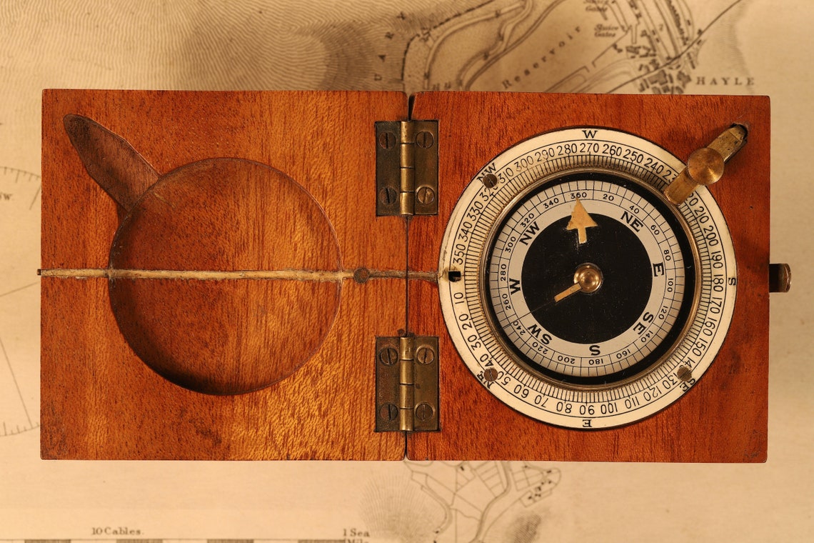 Antique WWI Military Marching Compass by Wardale C1918 - Etsy