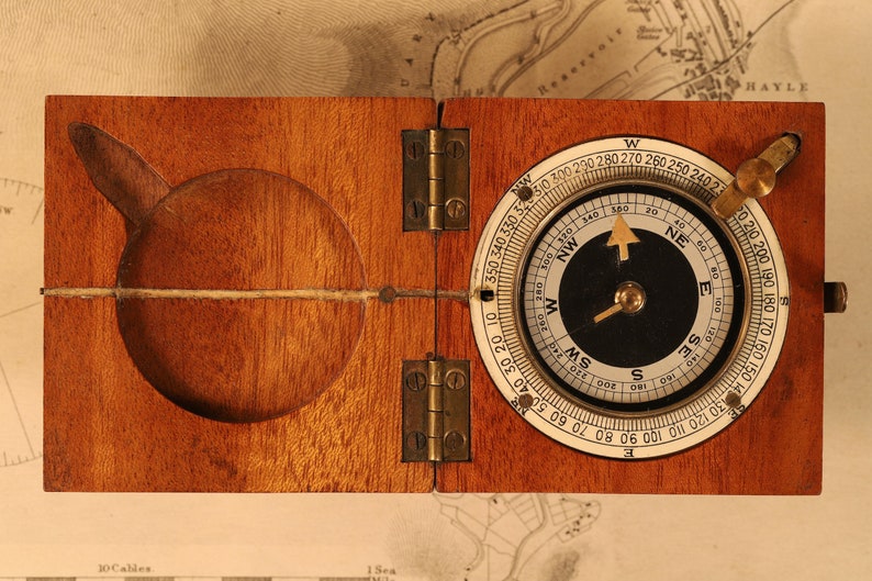 Antique WWI Military Marching Compass by Wardale C1918 - Etsy