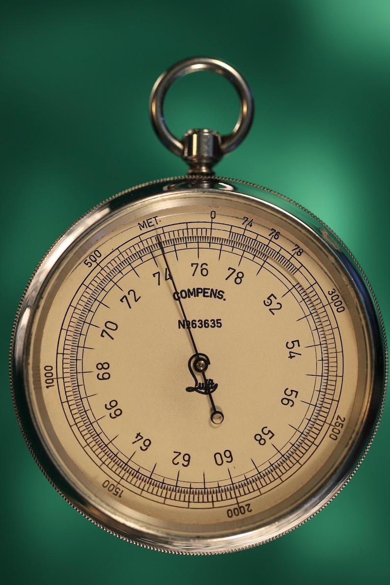 Vintage Barometer Altimeter by Lufft No 63635 C1960 - Etsy