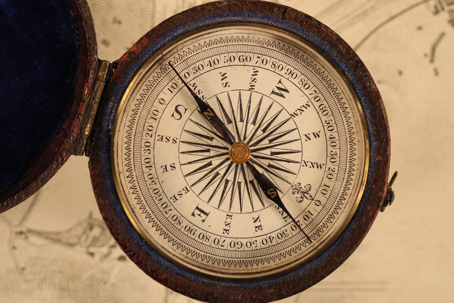 Victorian Pocket Compass by Barker C1860 - Etsy