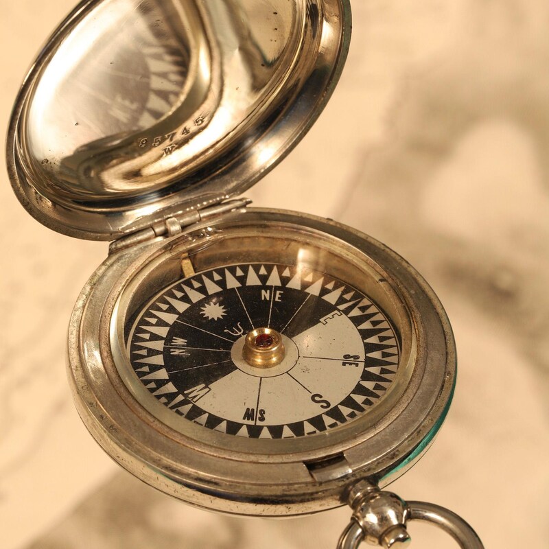 Antique Compass - Etsy