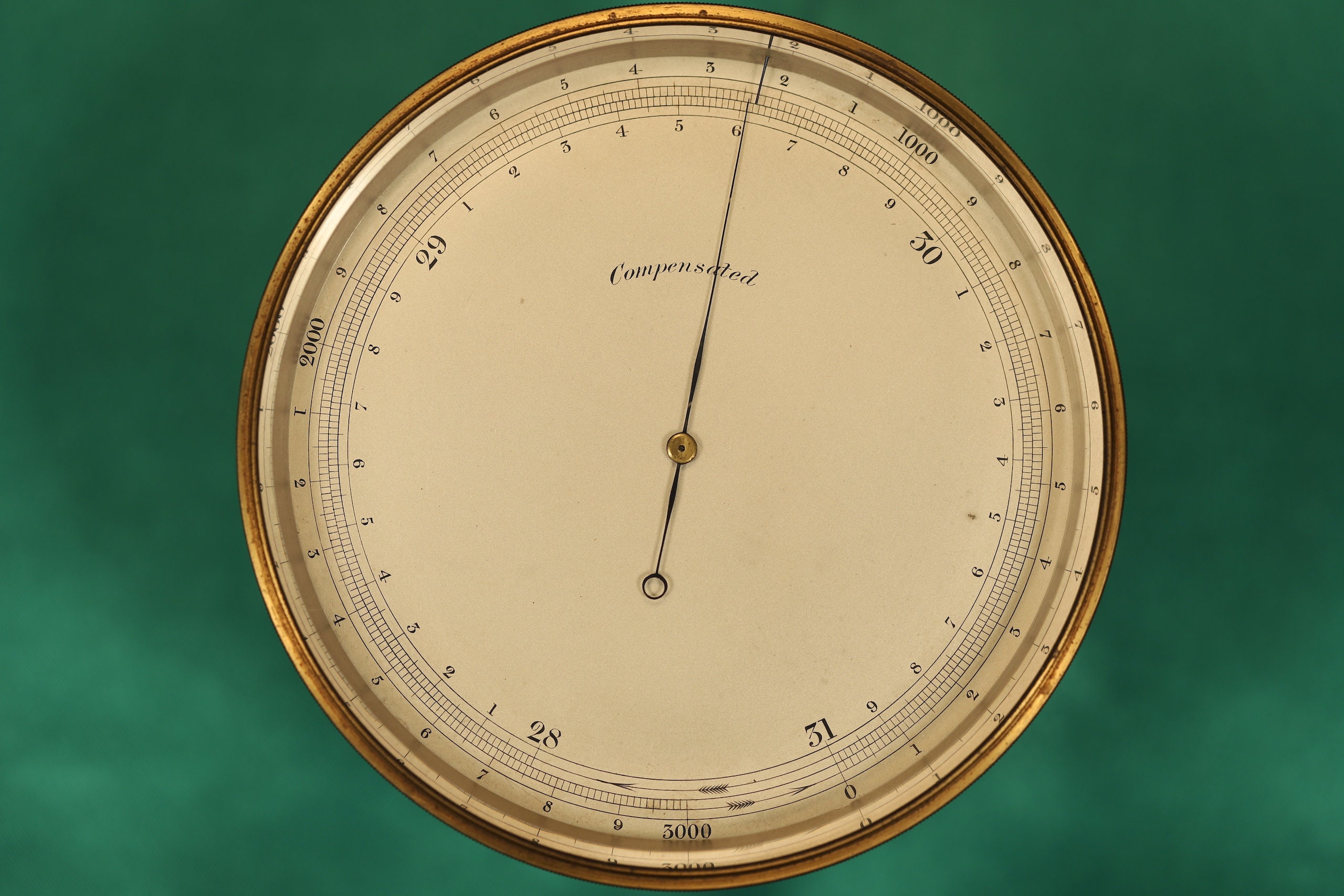 Unusual Expedition or Chart Table Aneroid Barometer by Short & Mason ...