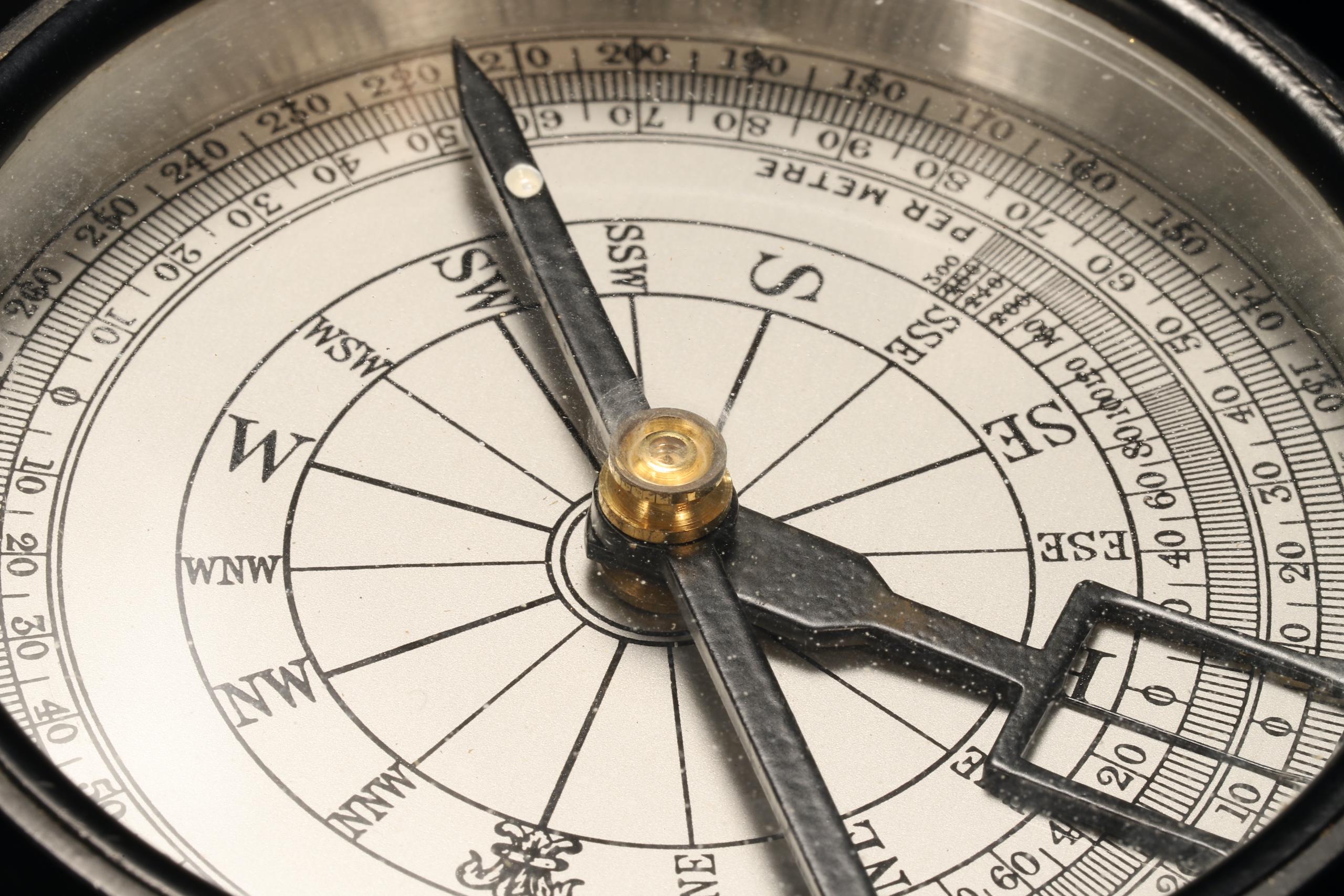 Vintage Barker's Improved Sight Compass & Clinometer - Etsy