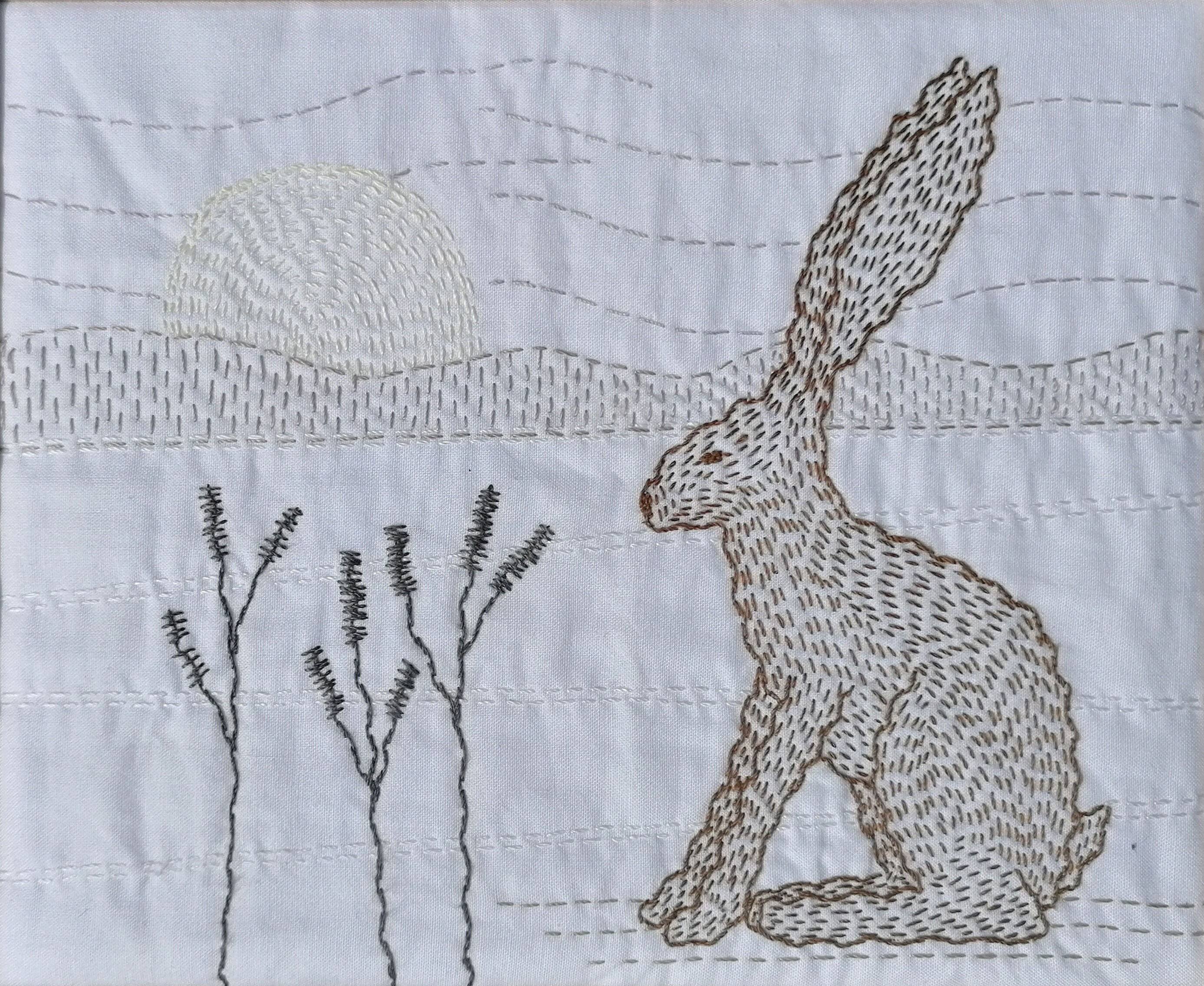 Kantha Winter Hare Kit - Etsy