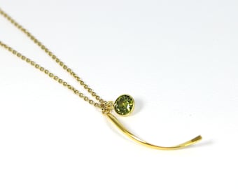 MARIA Name Necklace Personalized With Crystals Gold Tone - Etsy