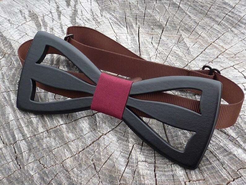 Wood Bowtiewooden Bowtiebowtiesgift for Manwedding - Etsy