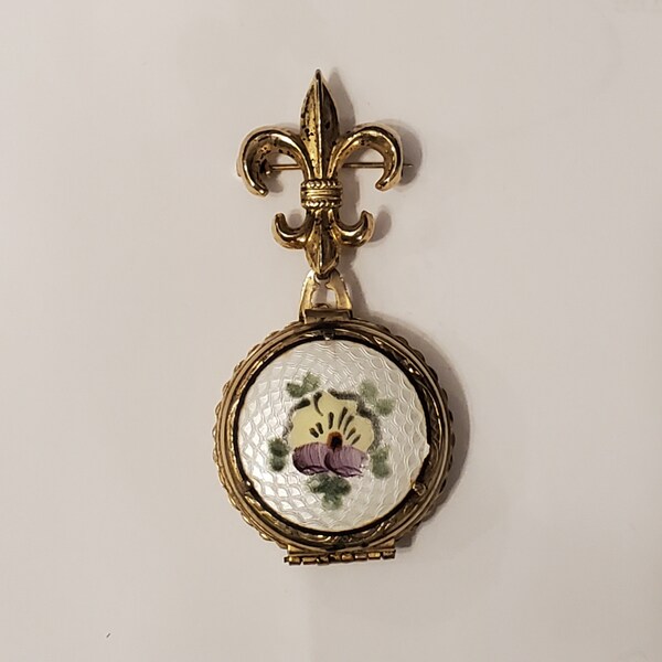 Vintage Coro Locket - Etsy