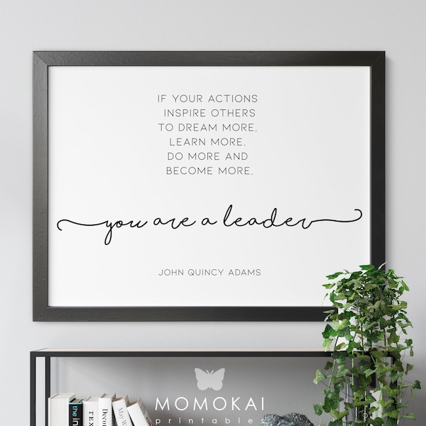 Leadership Quotes - Etsy