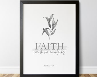 Matthew 28:20 Bible Verse Wall Art Printable Scripture - Etsy