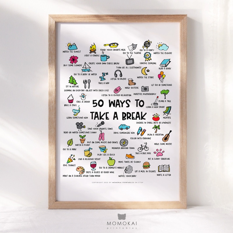 On Break Sign for Work - Etsy