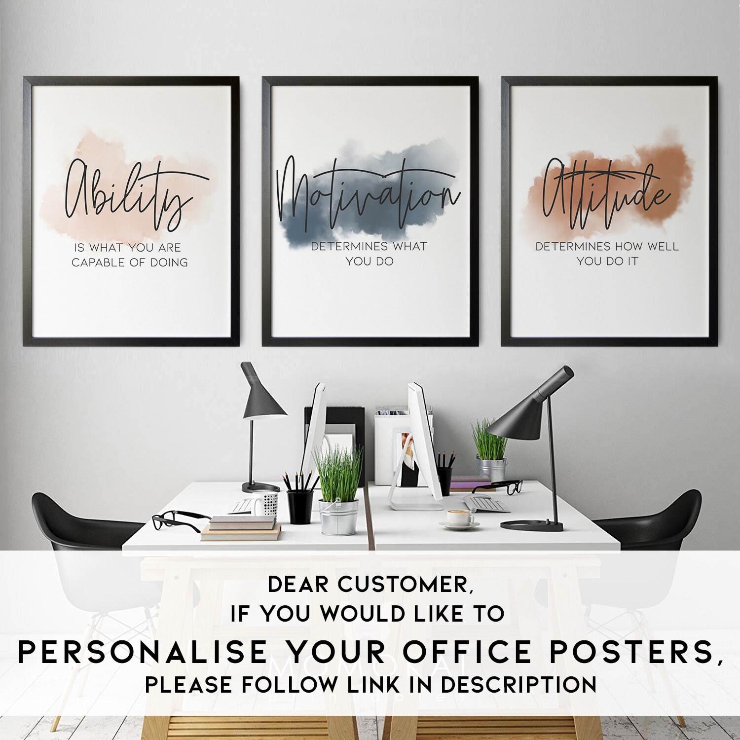 Inspirational Workplace Art Motivational Office Wall Art | Etsy