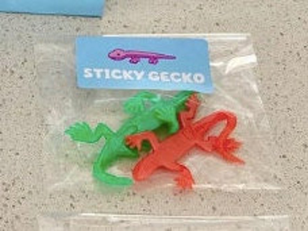 Bluey Inspired STICKY GECKO Favour Stickers, Birthday Party Favour ...