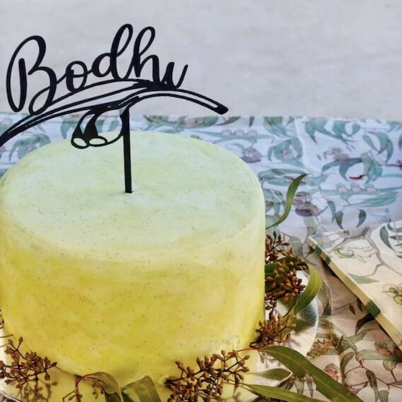 Custom Australian Gumnut Cake Topper Handmade Personalised - Etsy