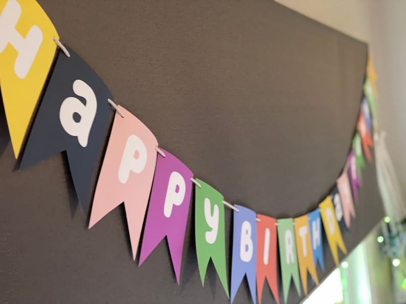 Banderines inspirados en Bluey personalizados letrero de - Etsy España