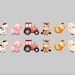 Farm Animal Inspired Character Banner Handmade Birthday Party - Etsy
