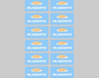 Bluey Inspired BOOGER BEANS Favour Stickers, Birthday Party Favour ...