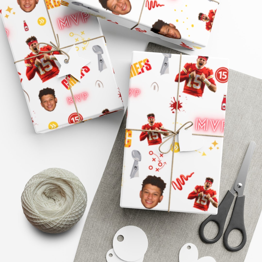 Patrick Mahomes Specialty Gift Wrap Paper the Perfect Way to Make Your ...