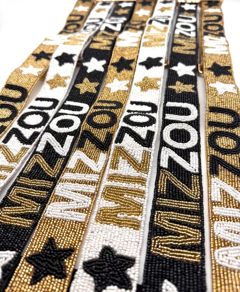 Custom Beaded Purse Strap Adjustable Personalized Bag Strap Clear ...