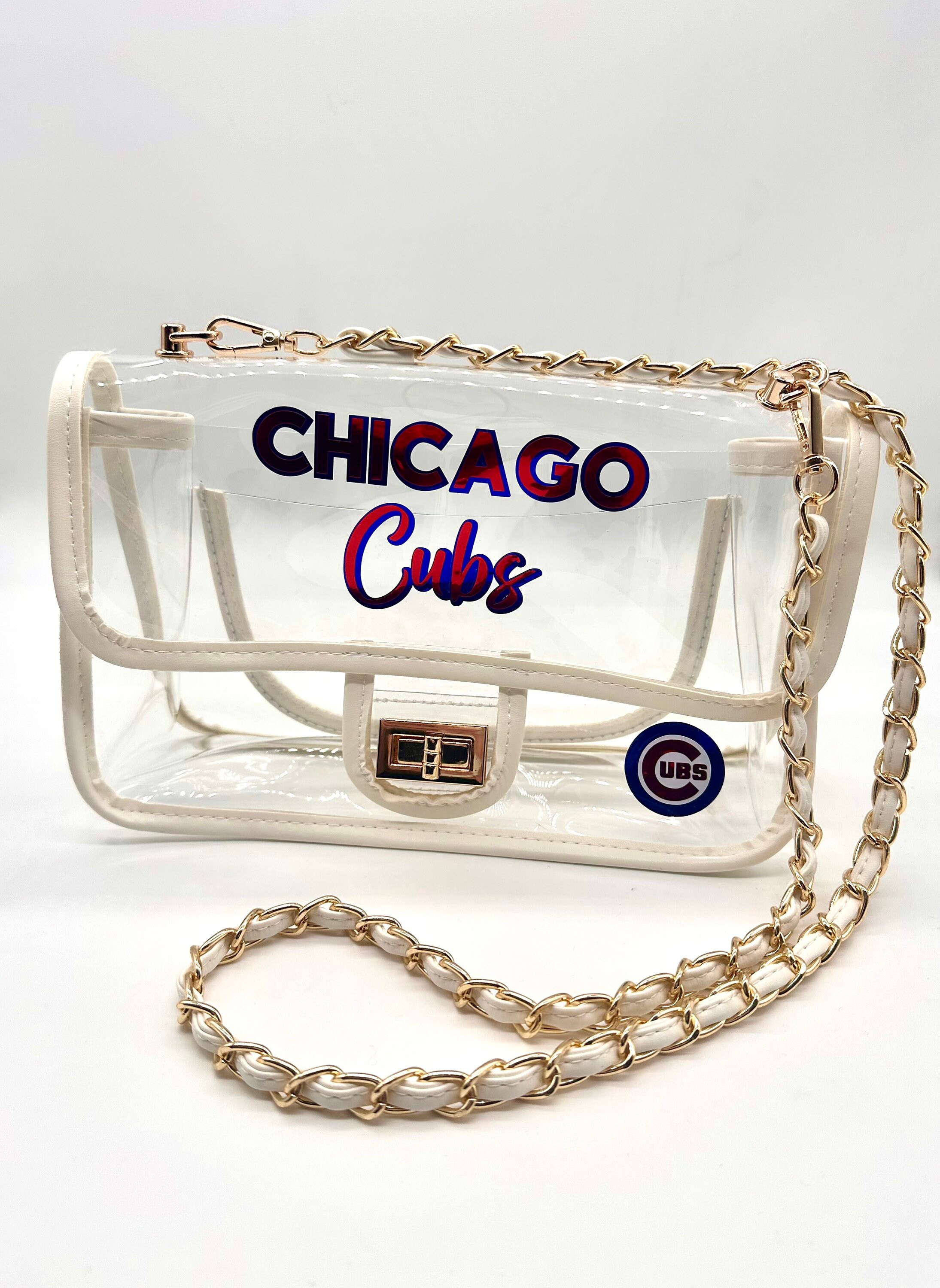 Chicago Cubs Bag. Crossbody Clear Purse. Stadium Approved. - Etsy