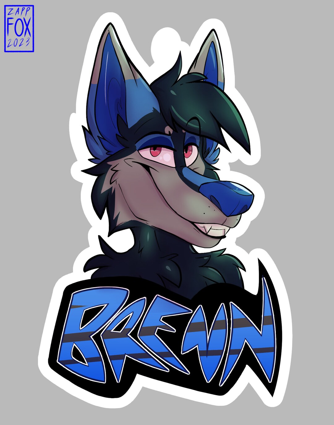 Furry/oc Badge Commissions - Etsy