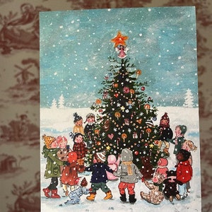 Christmas Children - Christmas Card - Xmas Card - Holiday Greeting ...