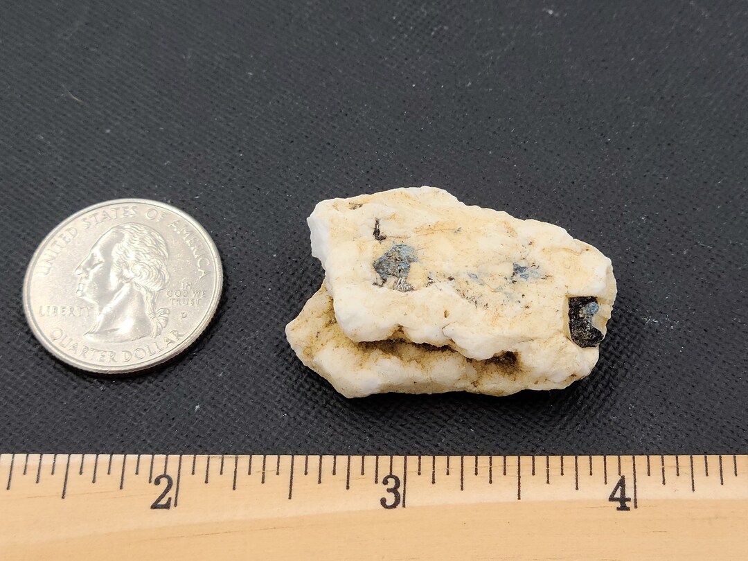 12.54 Gram Natrolite Specimen on Blue Schist, From Benito County ...