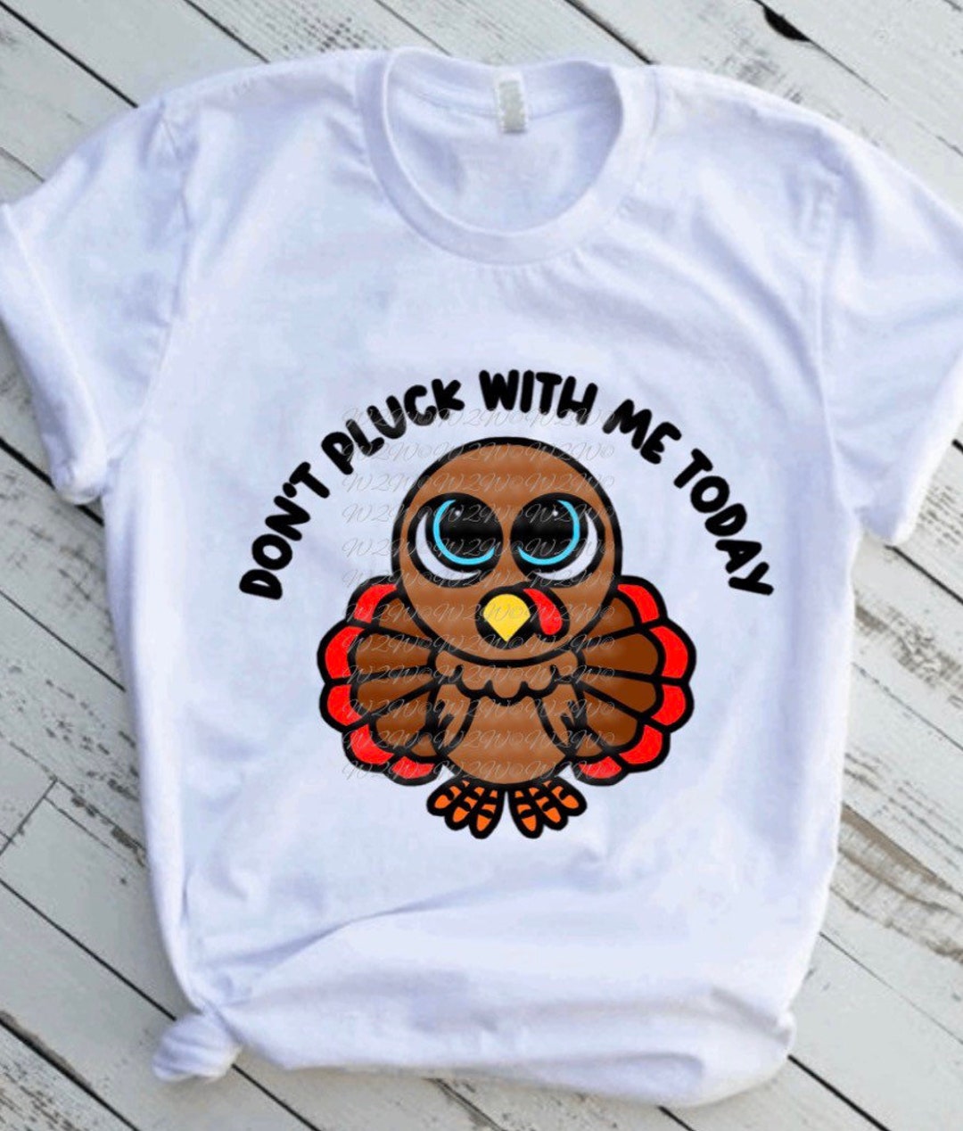 Don't Pluck With Me Today Turkey Svg Jpg Png Instant Digital Download ...