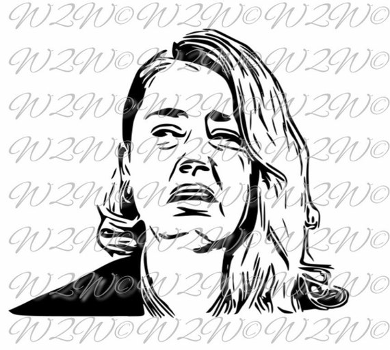 Amber Heard Face Svg Png Jpg Cricut Cut Files Profile - Etsy