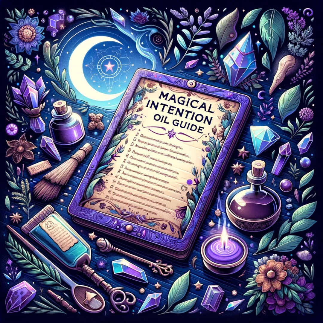 DIY Magical Intention Oil Recipe Download Personalized Spiritual Blend ...