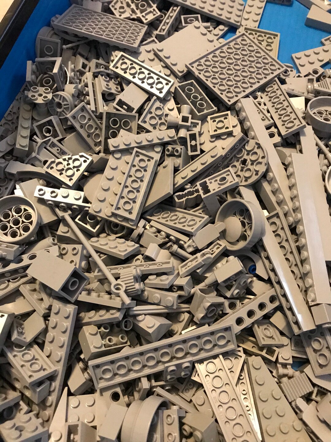 Medium Stone Gray Legos 8 Oz, Half Pound Building Construction Toys ...