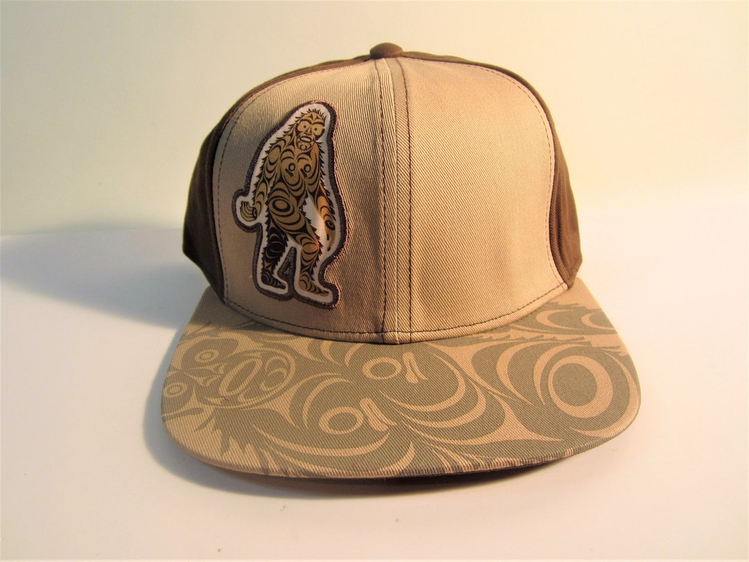 Coast Salish First Nations 'sasquatch Bigfoot' Snapback Ball Cap Hat ...