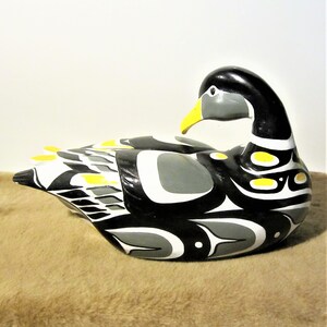 Kwakiutl First Nation 'duck' Hand Painted Carving Pacific North West ...