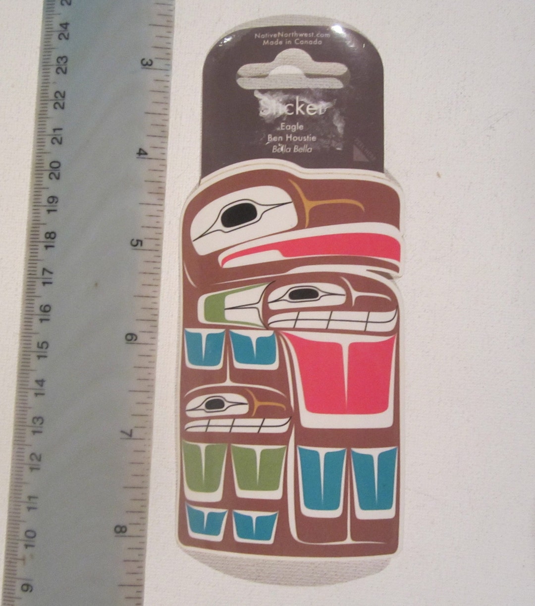 Bella Bella First Nation 'eagle' Vinyl Sticker Decal Pacific North West ...