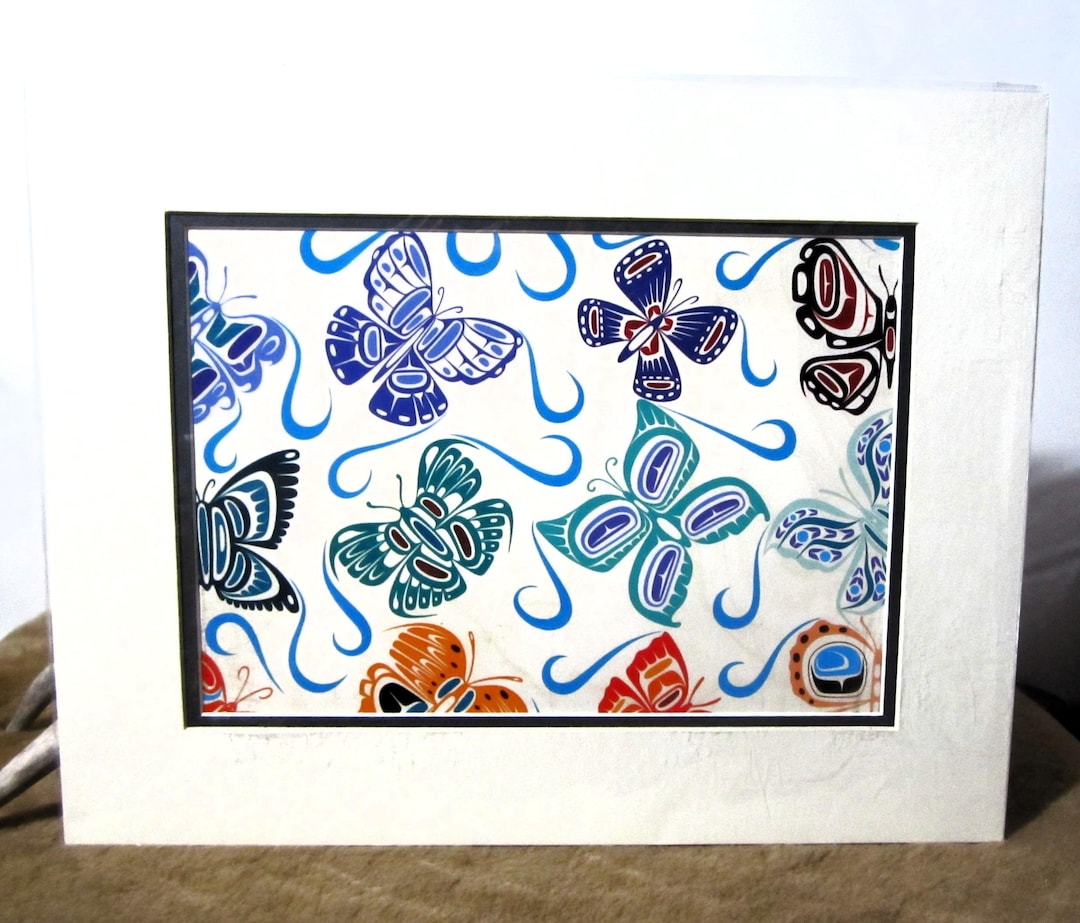 Heiltsuk Haisla First Nation 'butterflies' Contemporary Pacific North ...