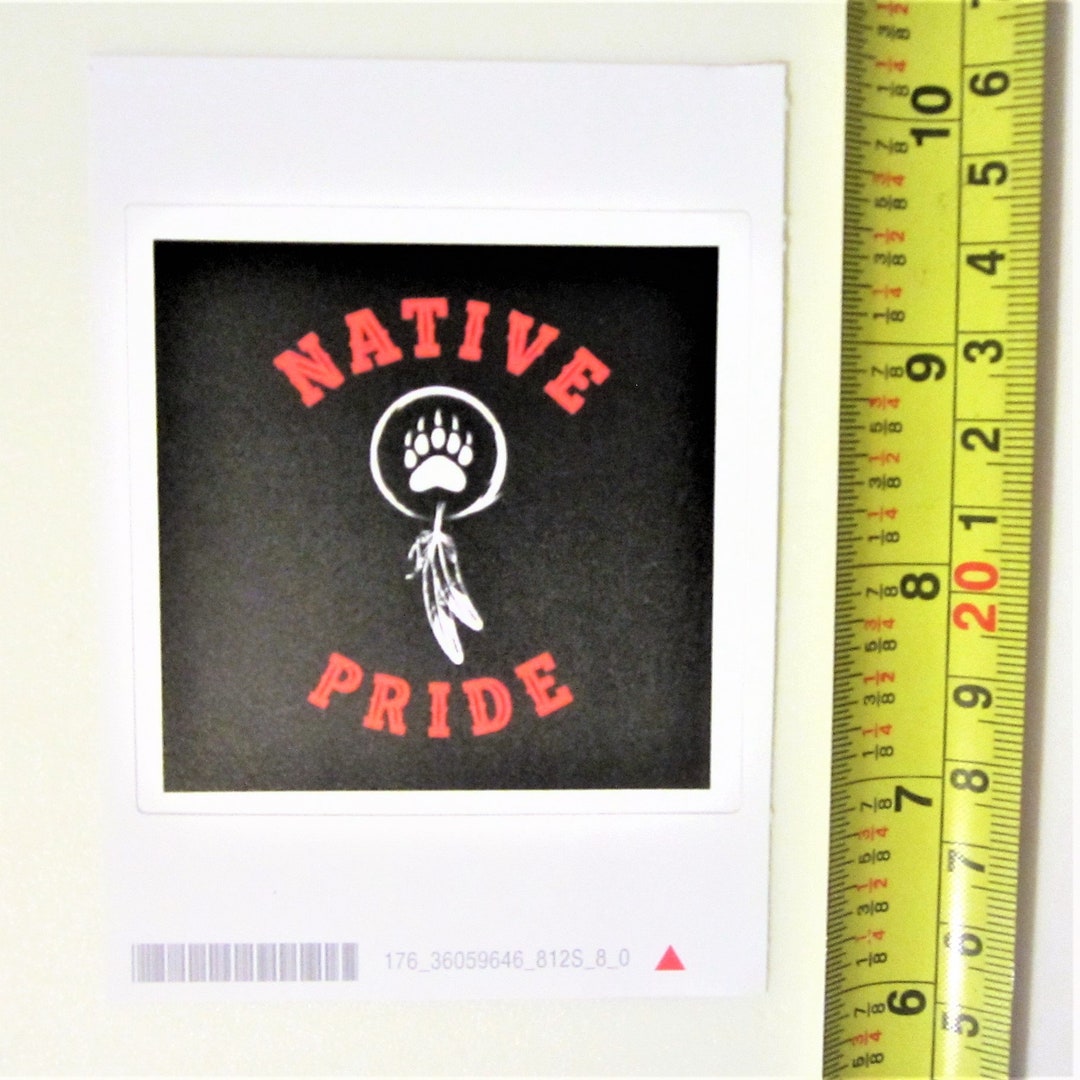 First Nations 'native Pride' Sticker Decal Pacific North West Coast ...