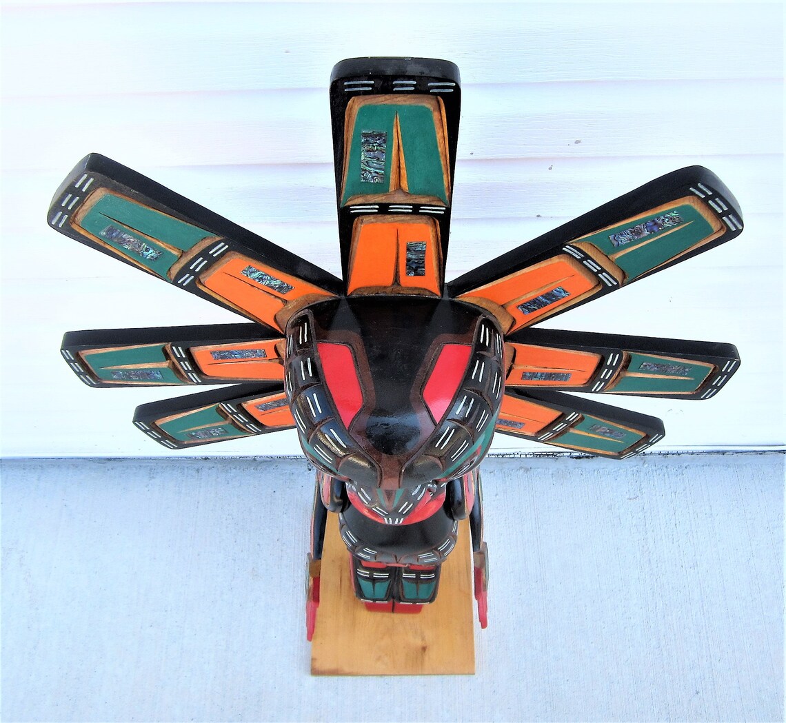 Kwakiutl First Nation ''sun & Man'' Red Cedar | Etsy