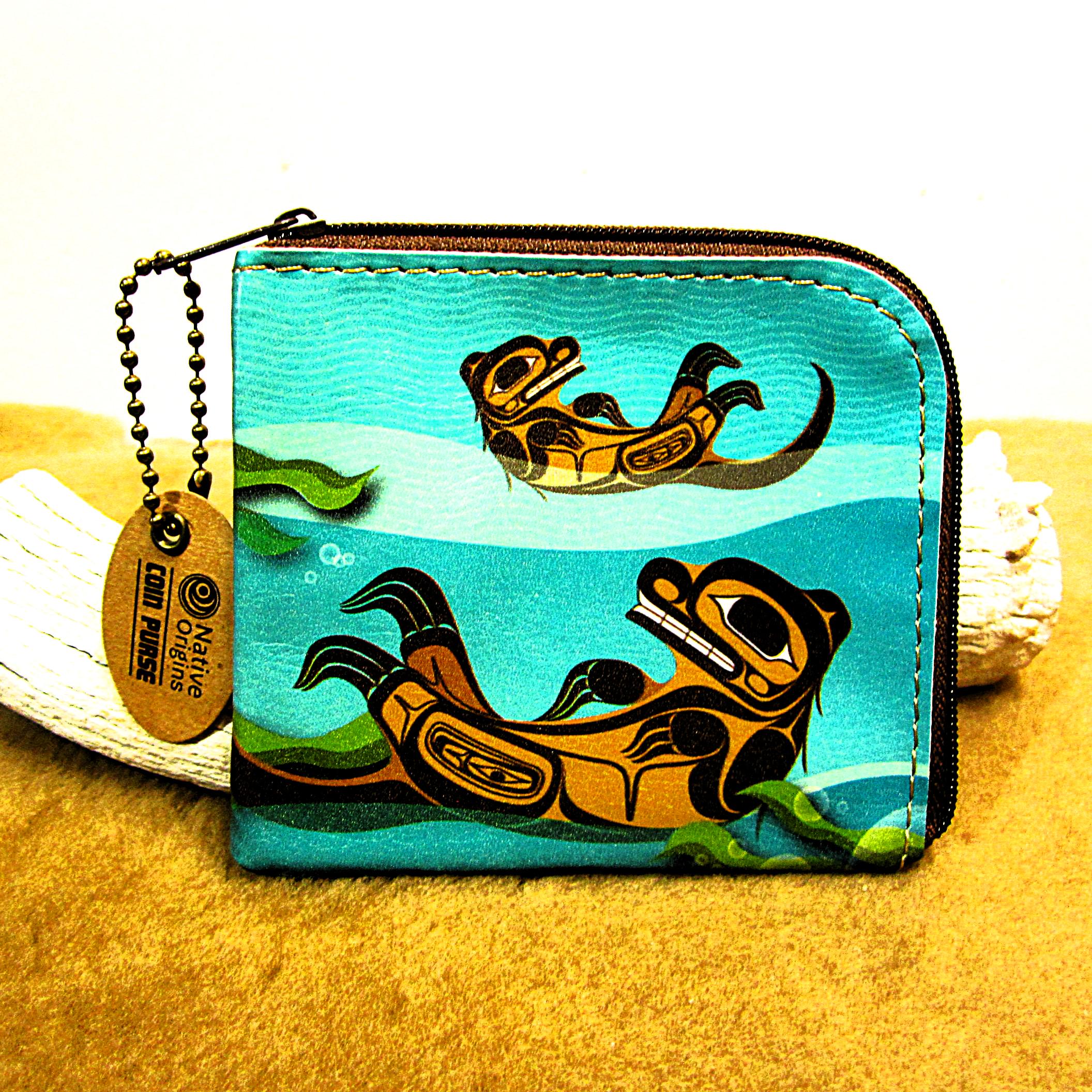 Haida First Nation 'otter' Coin Purse Pacific North West Coast Native ...