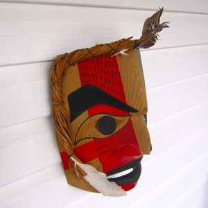 Nuu-chah-nulth Ditidaht First Nation 'portrait' Red Cedar Mask Carving ...