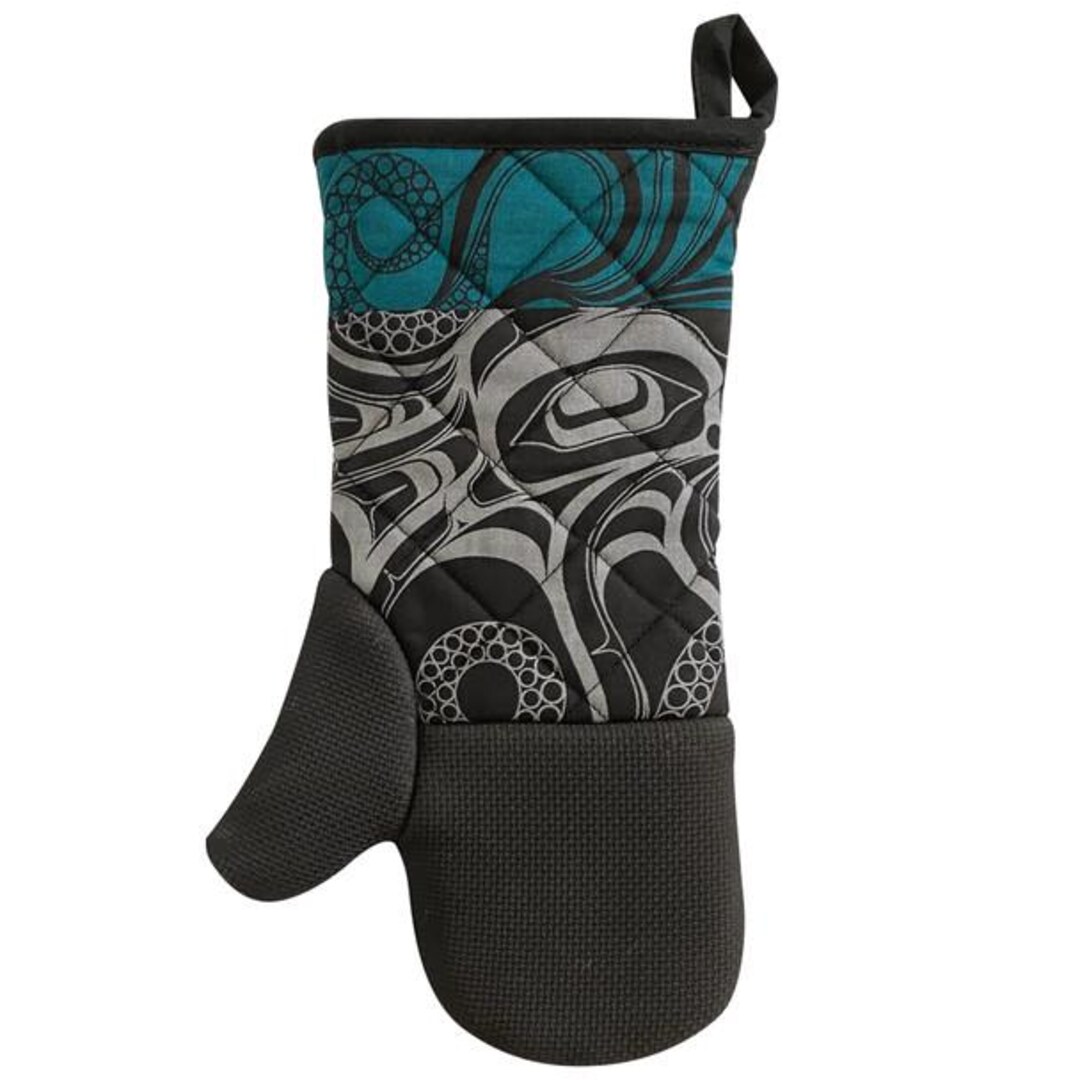 Haida First Nation 'octopus' Neoprene Oven Mitt Pacific North West ...